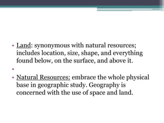 2. human geography | PPTX