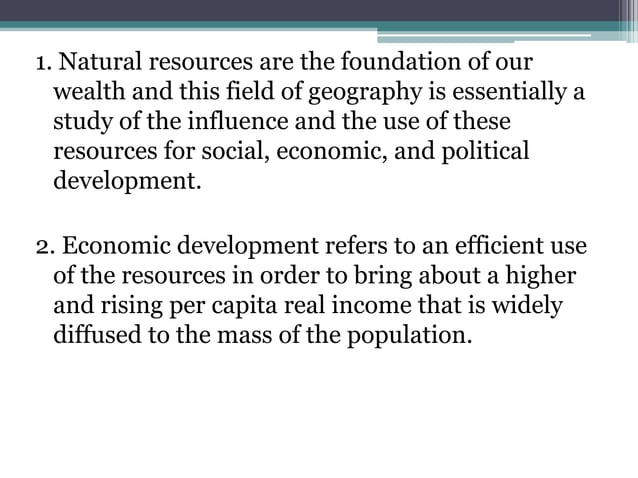2. human geography | PPTX | Geology | Science
