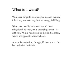 2. needs identification (theory) | PDF