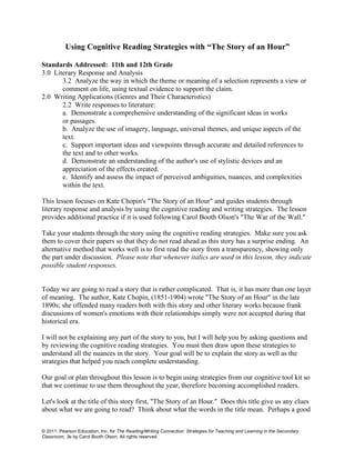 2.2.the story of_an_hour | PDF