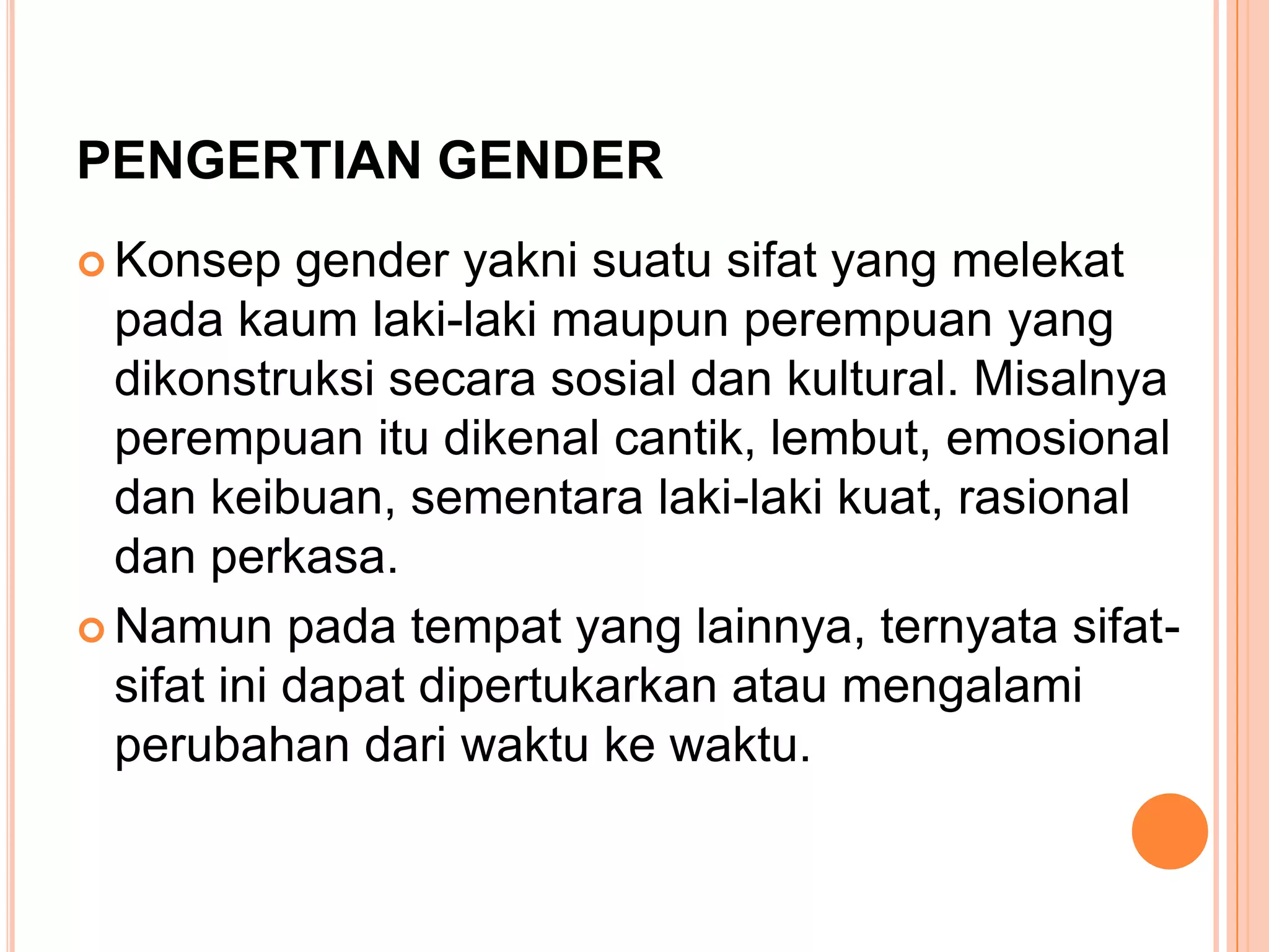 2. perbedaan gender | PPTX