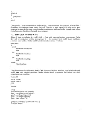 2. teknik pemilihan dalam_pemrograman | PDF