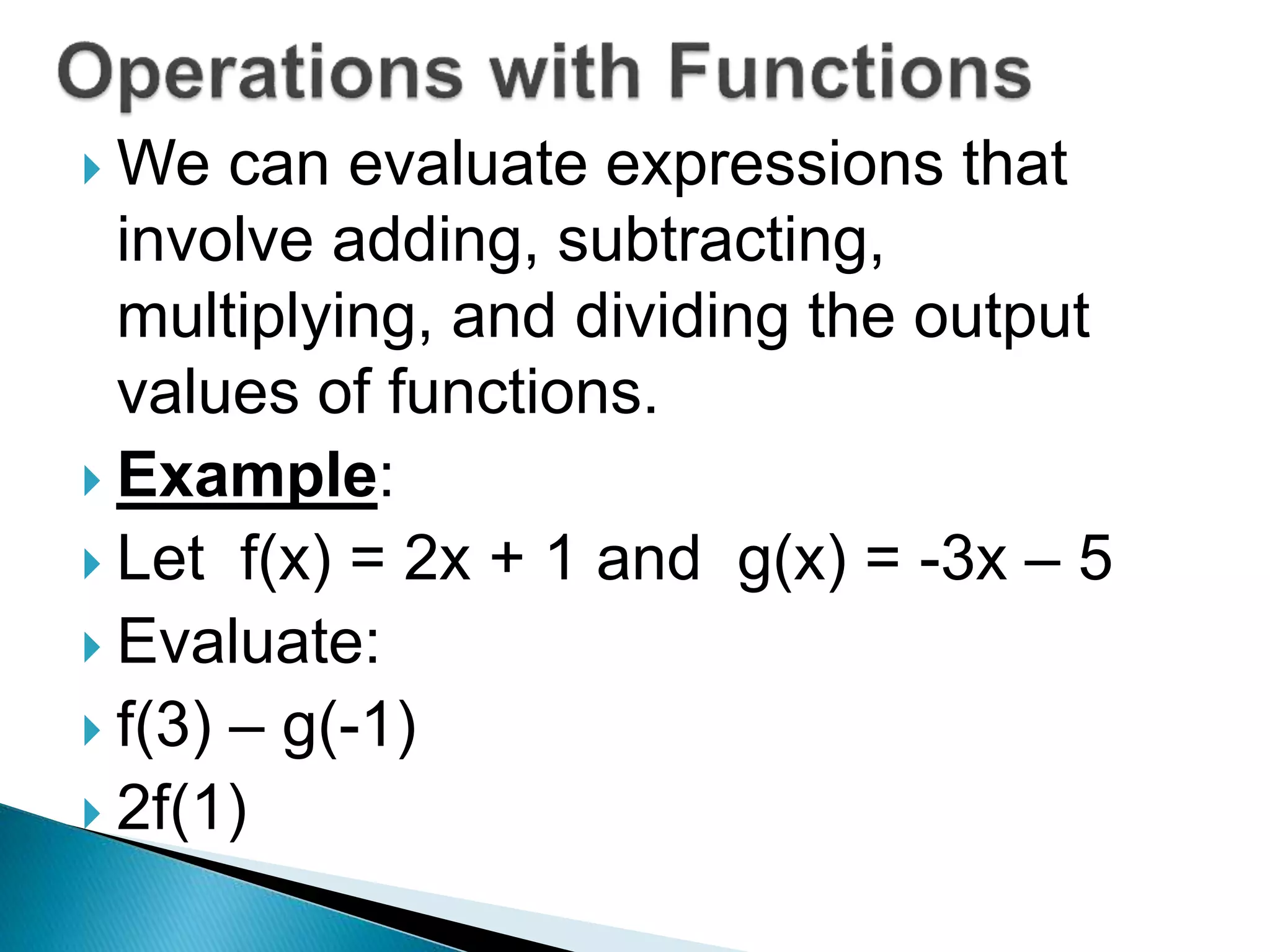 2.4 operations on functions | PPTX