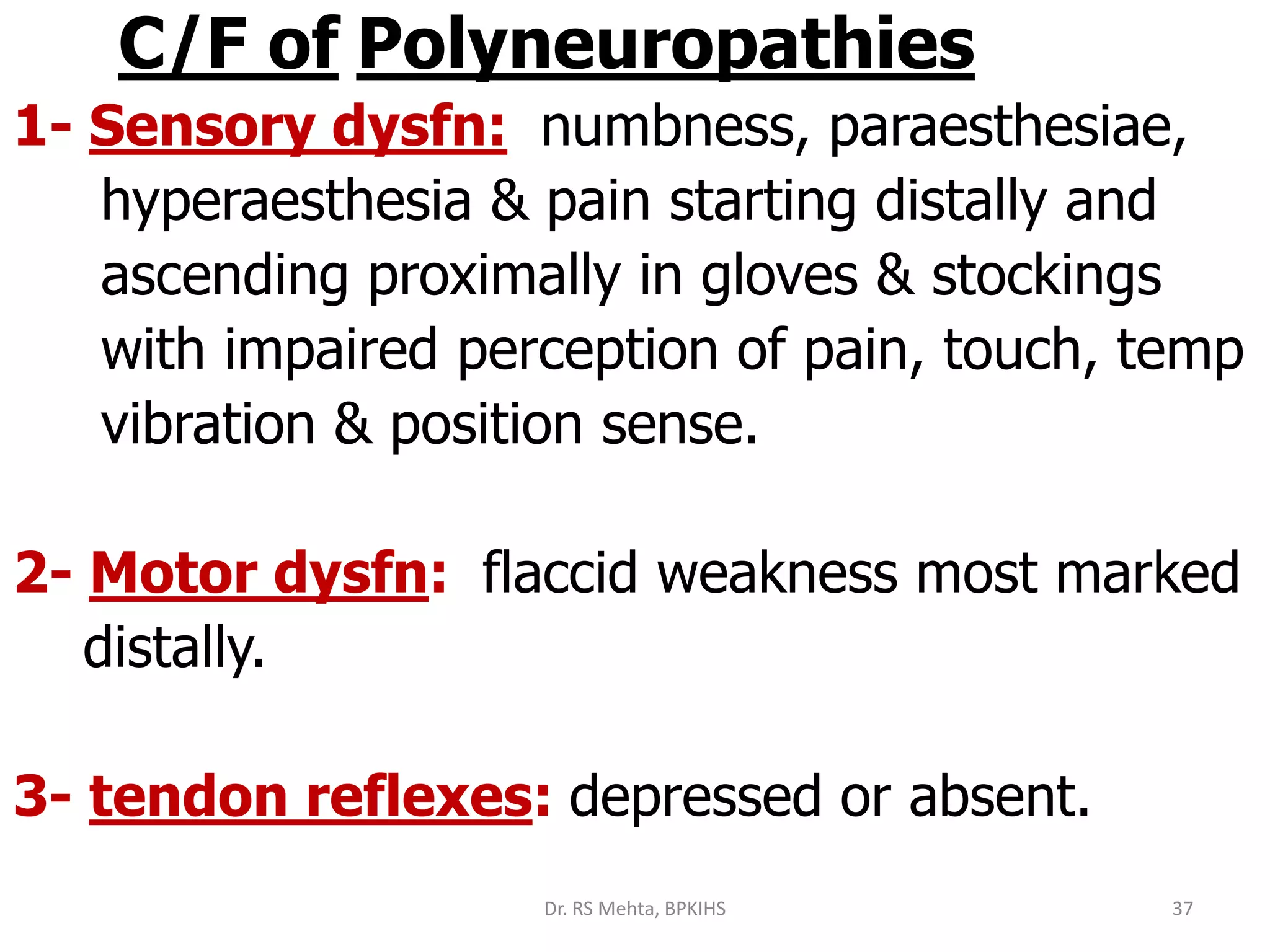 2. neuropathies | PPSX