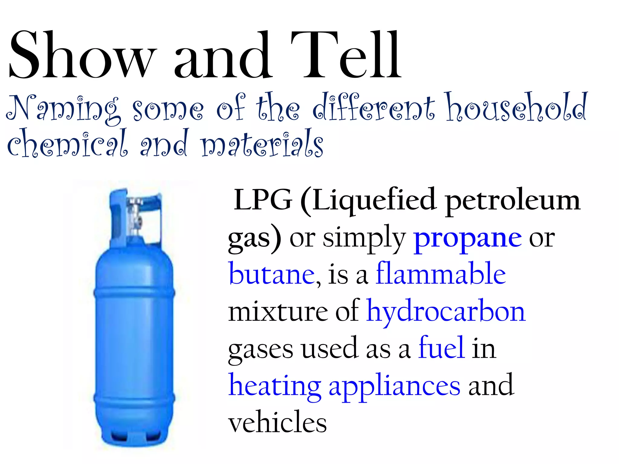 2.materials found at home according to their uses.ppt2nd | PPT