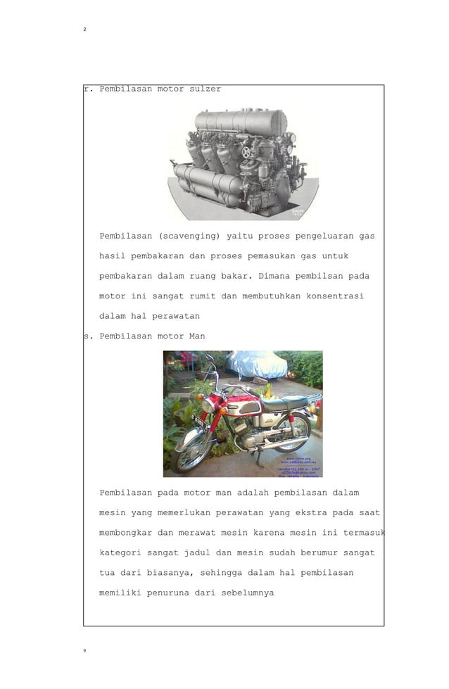 Soal dan jawaban No 2™ Tugas Pendahuluan Motor Bensin Teknik Mesin | PDF