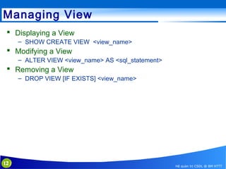 2.1 view | PPT