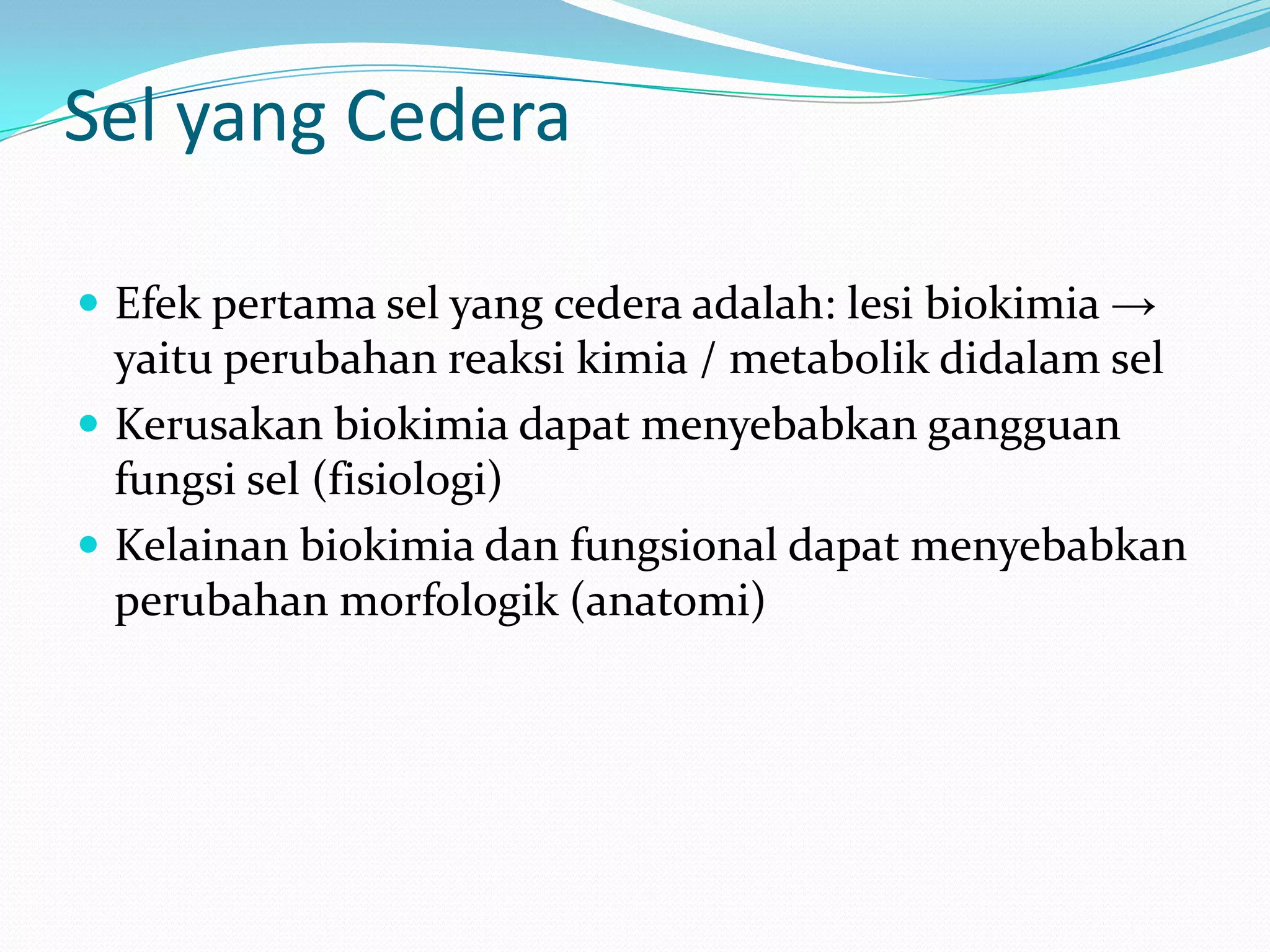 2. mekanisme adaptasi sel | PPTX