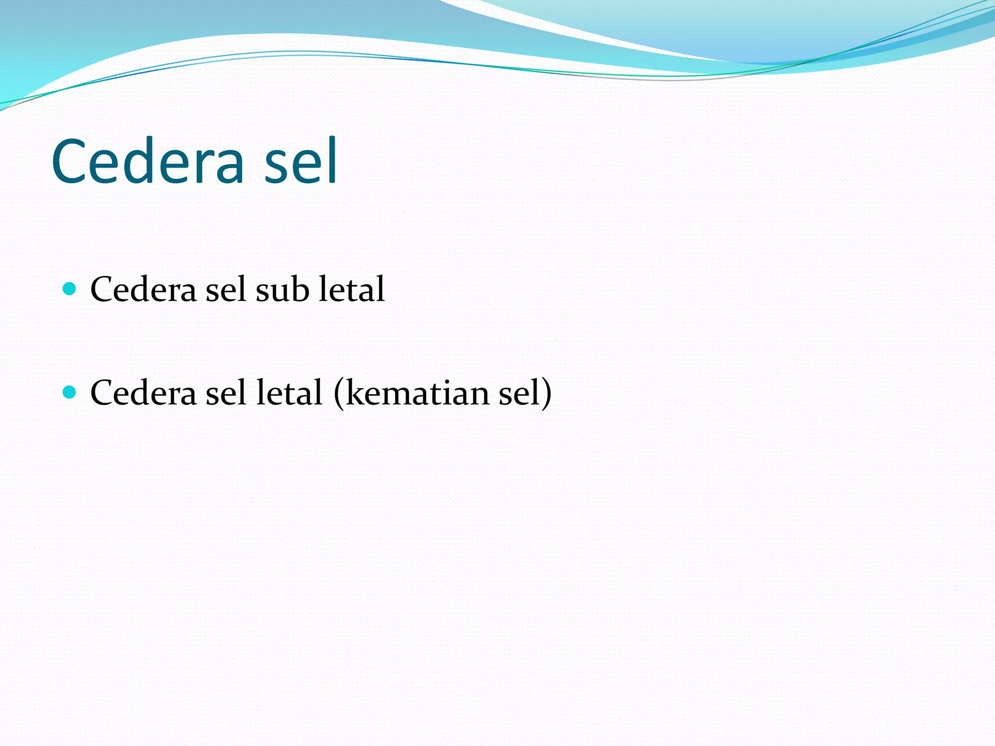 2. mekanisme adaptasi sel | PPTX