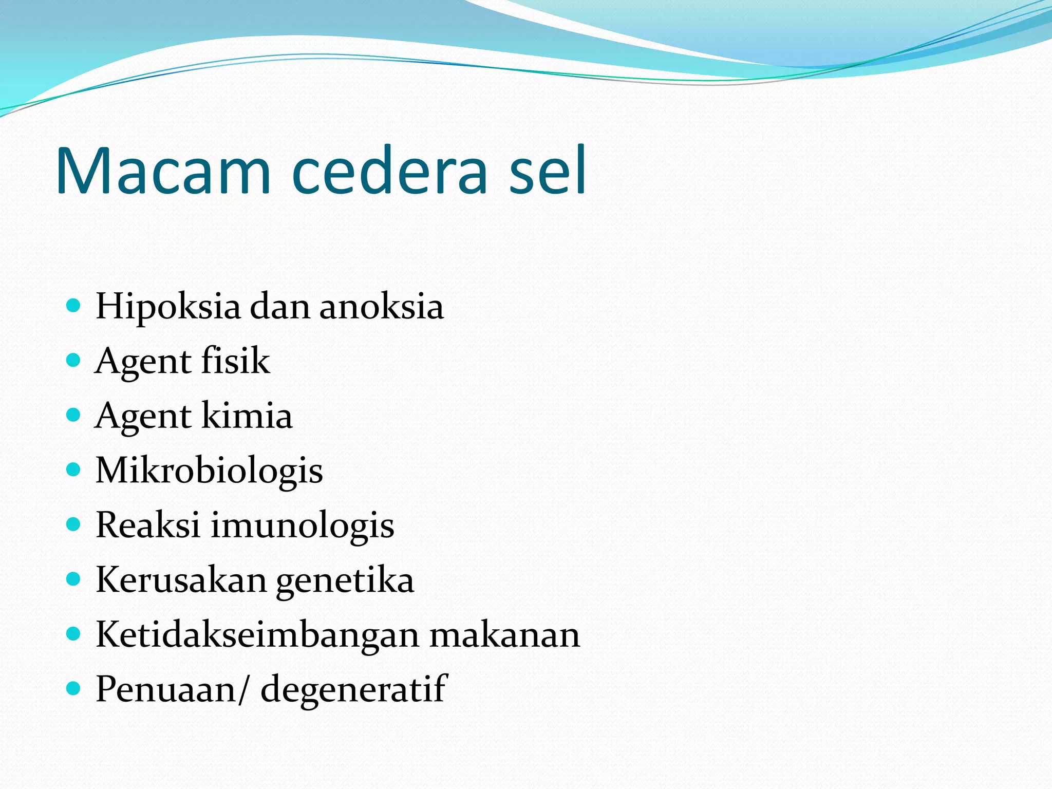 2. mekanisme adaptasi sel | PPTX