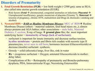 2.disorders of prematurity; pediatric pathology | PPT | Pregnancy ...
