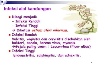 INFEKSI ALAT KANDUNGAN | PPSX