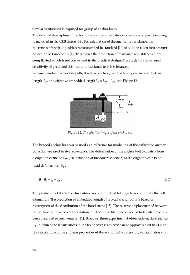 base plate in bending and anchor bolts in tension | PDF | Civil ...