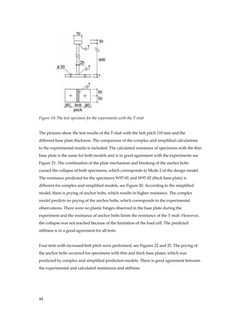 base plate in bending and anchor bolts in tension | PDF