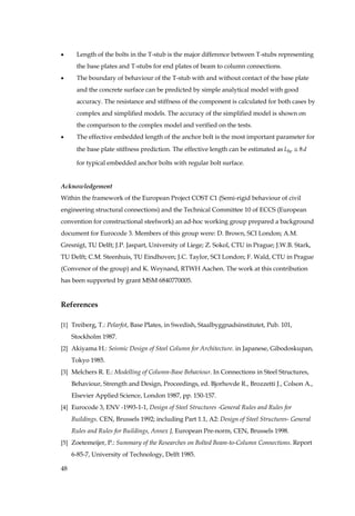 base plate in bending and anchor bolts in tension | PDF