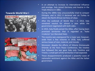 Italian history | PPT