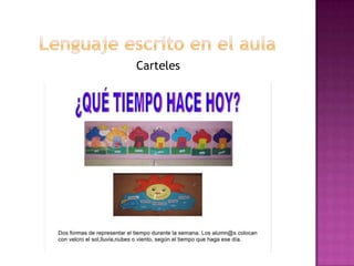 2. lenguaje escrito en el aula de infantil: etiquetas y carteles | PPT