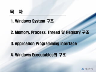 2. windows system과 file format | PPT