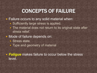 2. Failure Mechanics | PPT