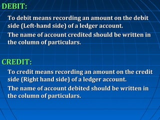Basic Accounting Terms | PPT