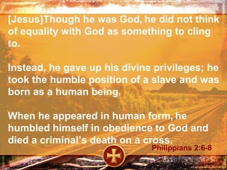 The humanity of Jesus | PPT
