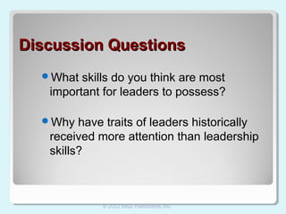 2.4.14 lecture ppt leadership skills | PPT