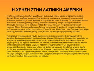 ψυχοτροπεσ ουσιεσ και θρησκειεσ μητσανη ιωαννα γ2 | PPT