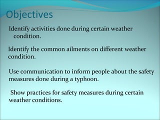 2.effects of weather on different activites.ppt aa | PPT
