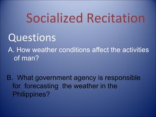 2.effects of weather on different activites.ppt aa | PPT