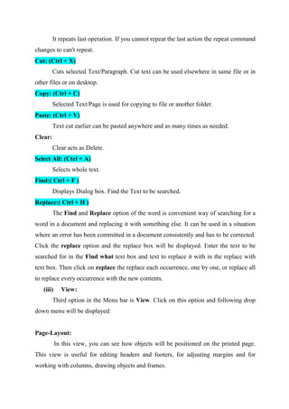 Word Processor | PDF
