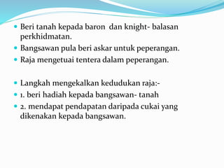 sejarah dunia(Masyarakat feudal di england) | PPTX