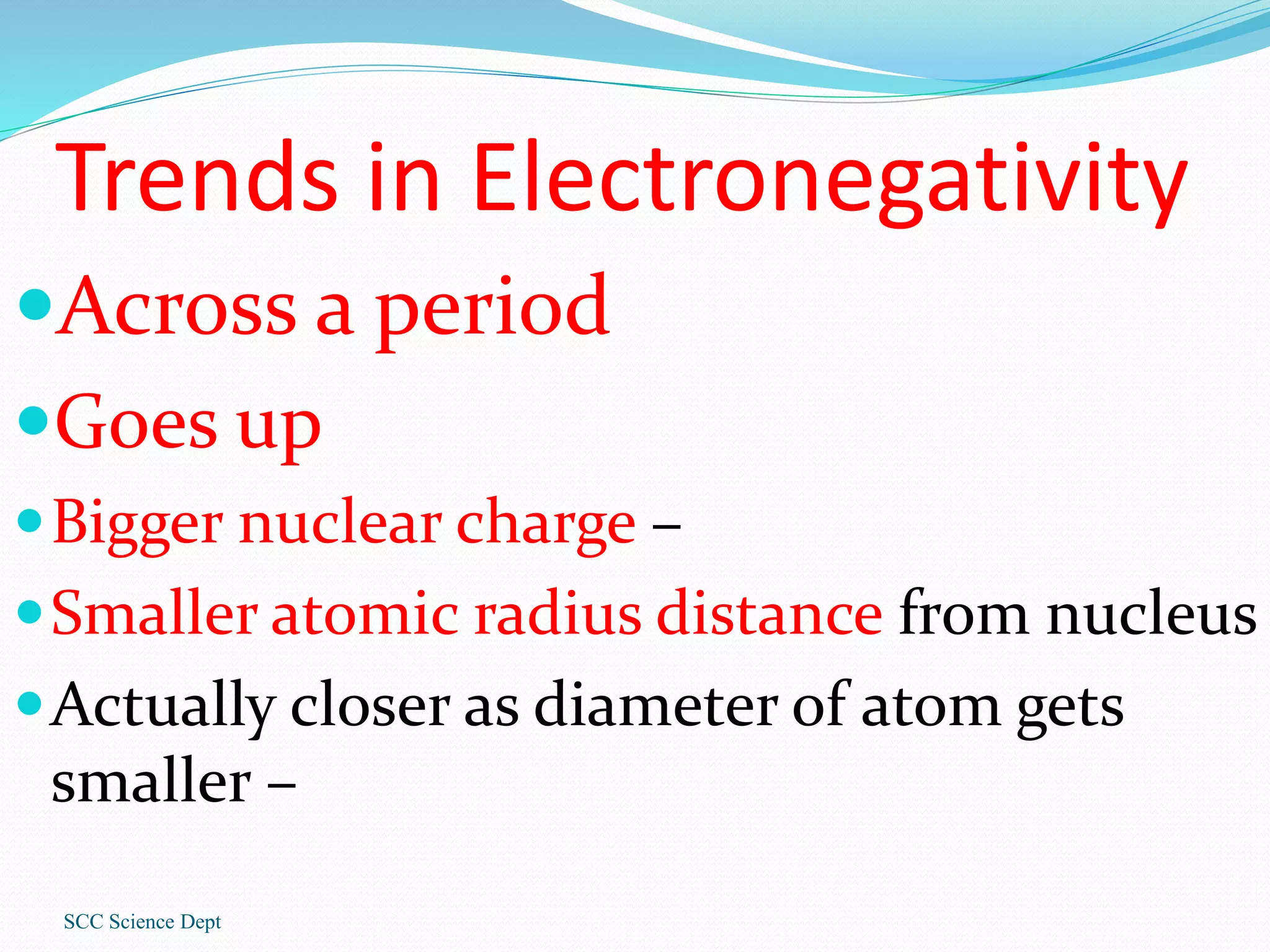 2.4.1 electronegativity | PPTX