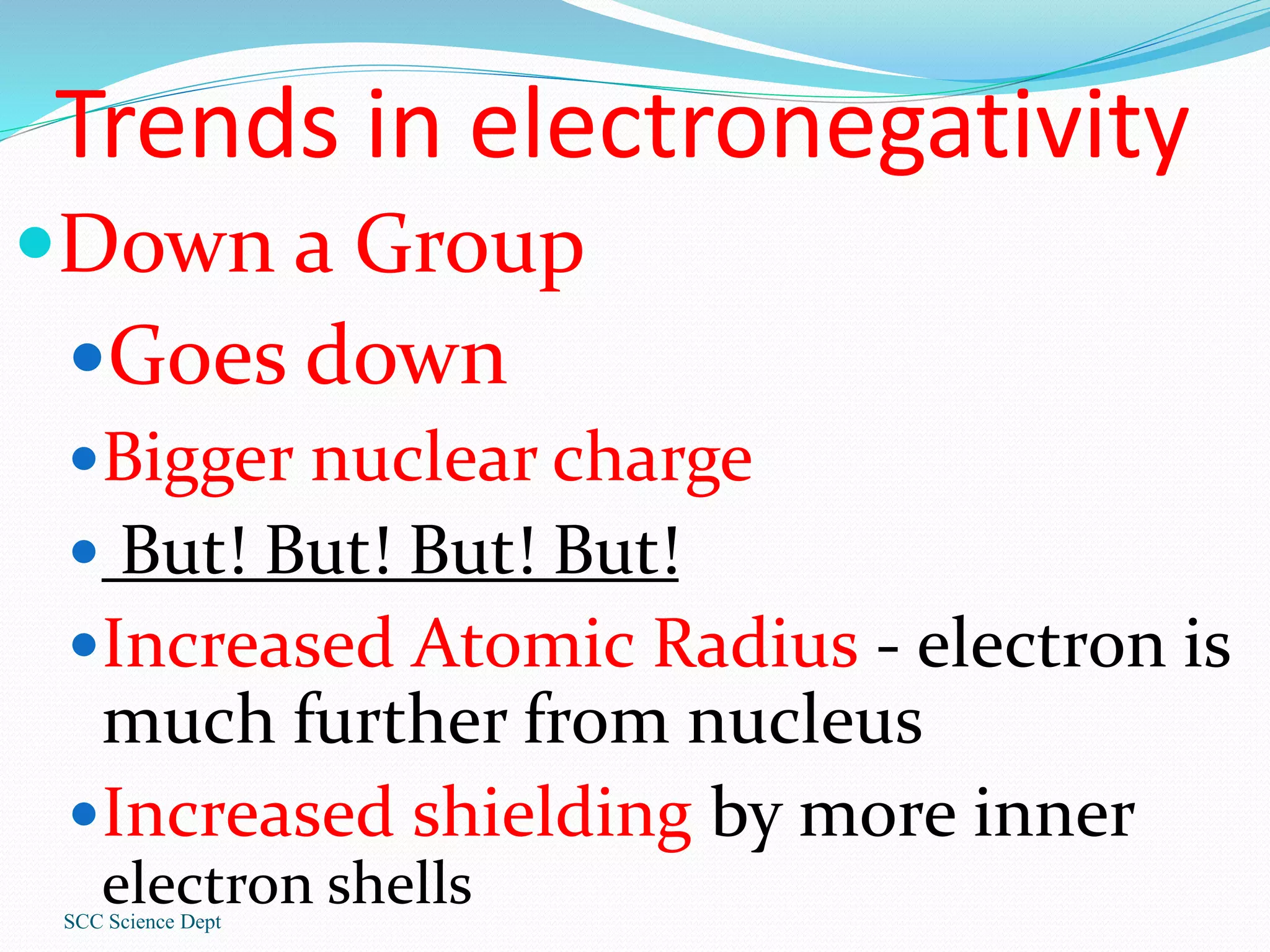 2.4.1 electronegativity | PPTX
