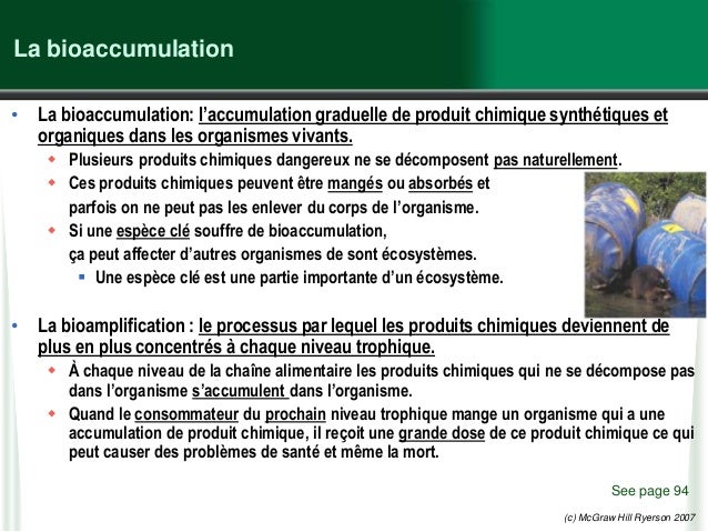 Chapitre 2.3 la bioaccumulation