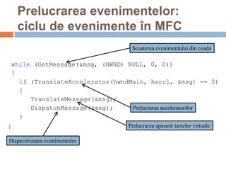 MFC programare bazată pe evenimente | PPTX