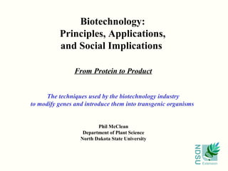 Biotechnology 2 | PPT