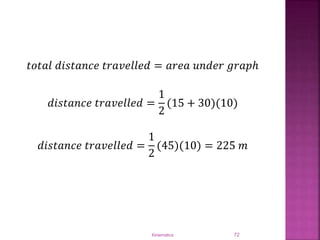 Kinematics | PPTX