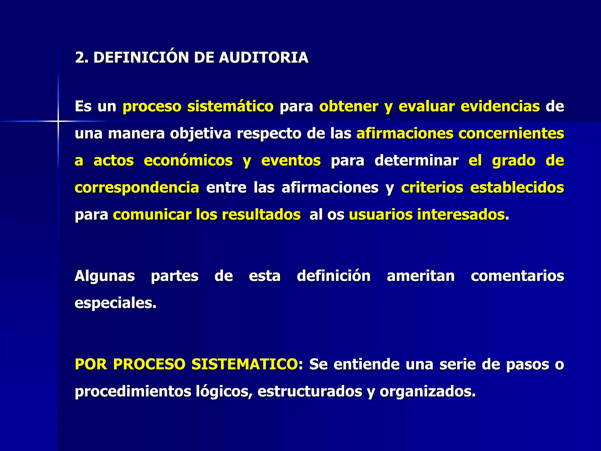 2. definiciones y conceptos tipos de auditoria | PPT | Business ...