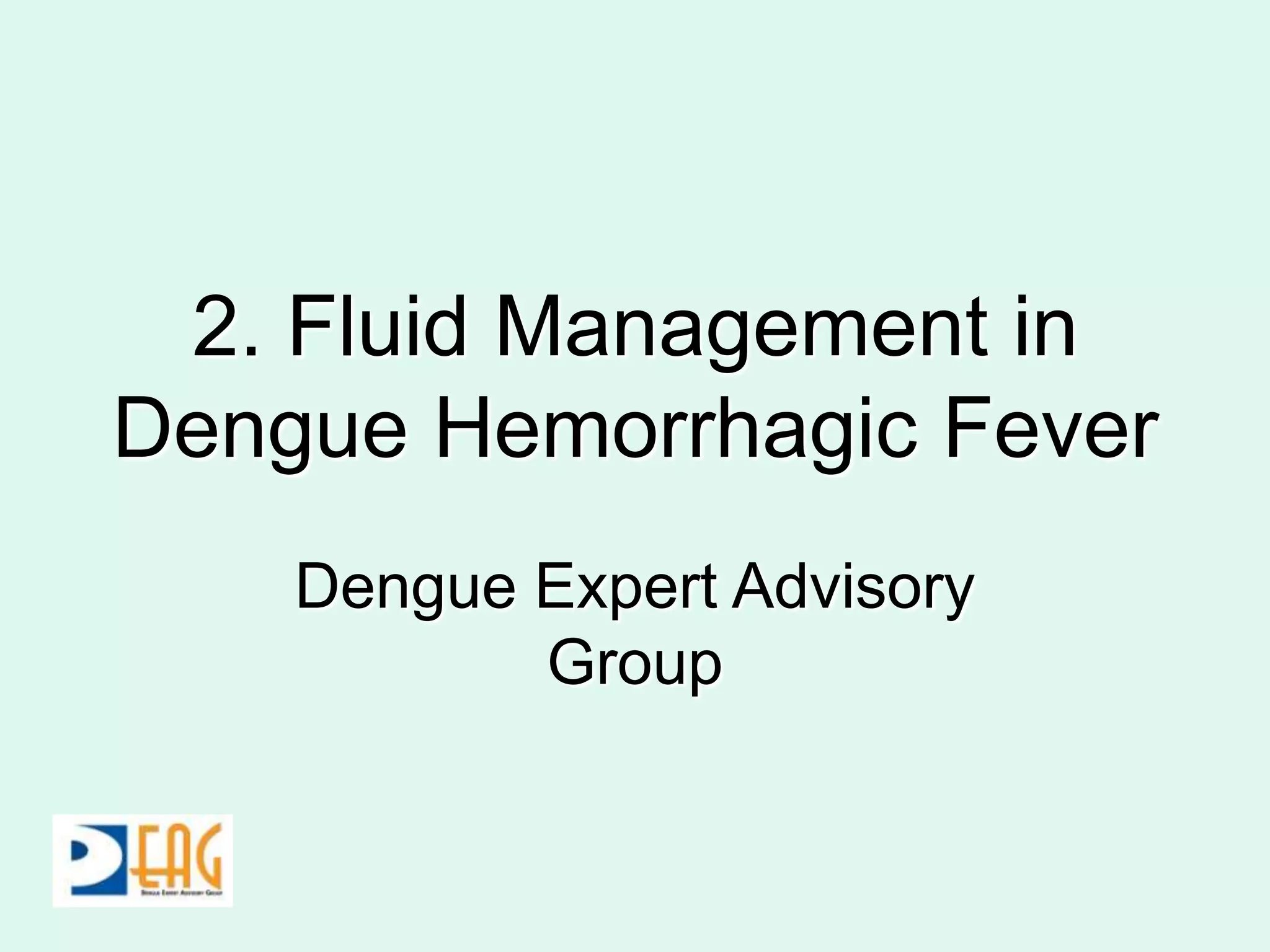 2.fluid management in DHF | PPT