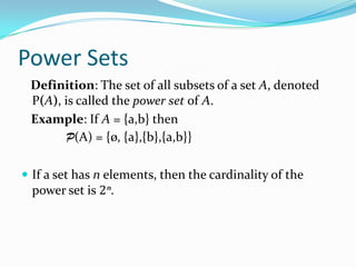 2.1 Sets | PPT
