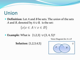 2.2 Set Operations | PPTX