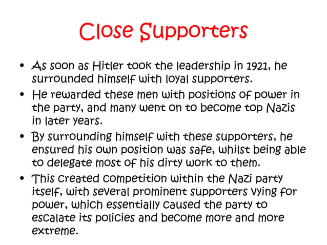 nazi party_the_early_years | PPT | Politics