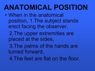 2. anatomy term chapter 2 | PPT