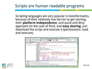 Part 2 of 'Introduction to Linux for bioinformatics': Installing software | PDF