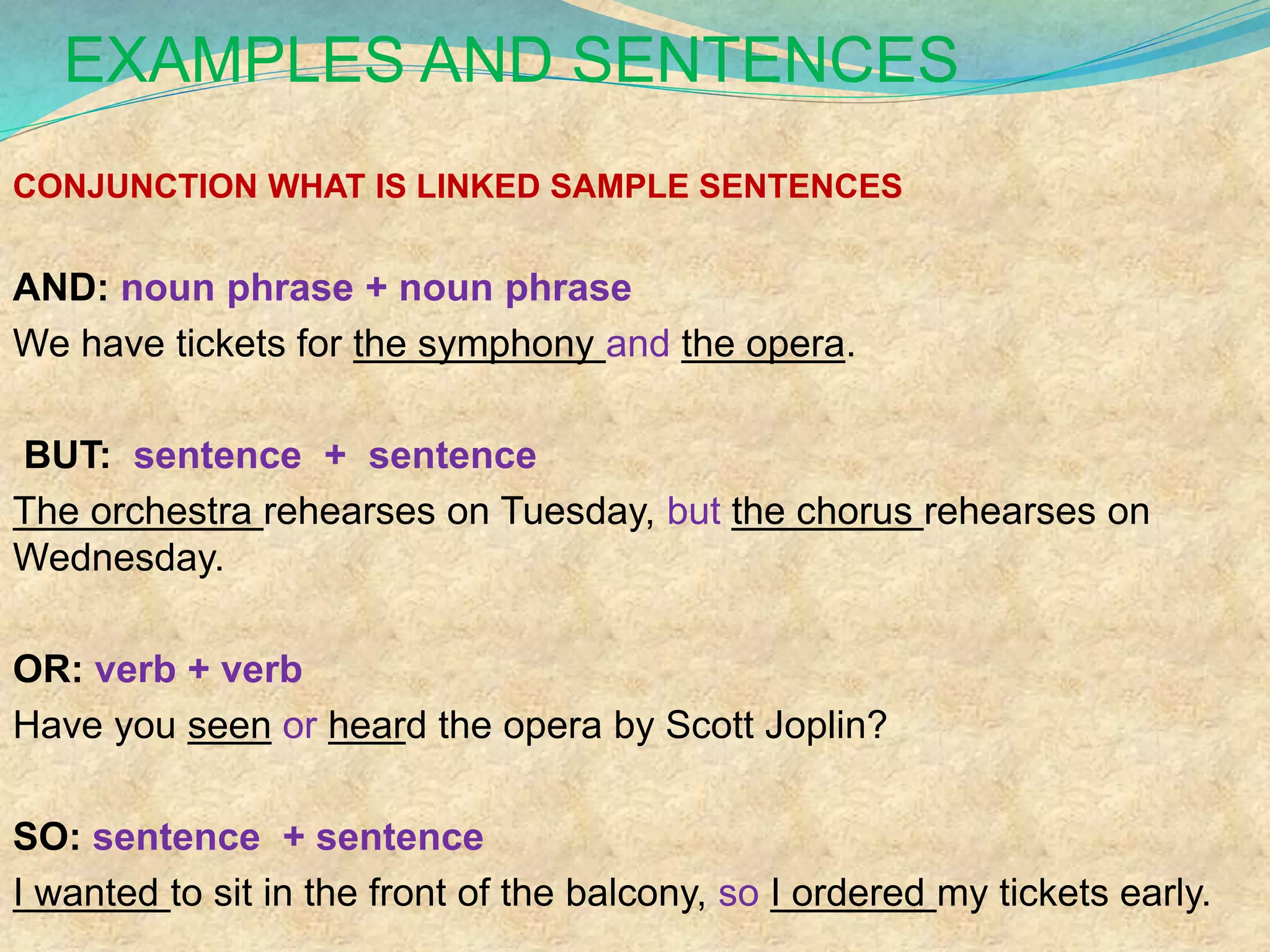 2. coordinating conjunctions | PPTX