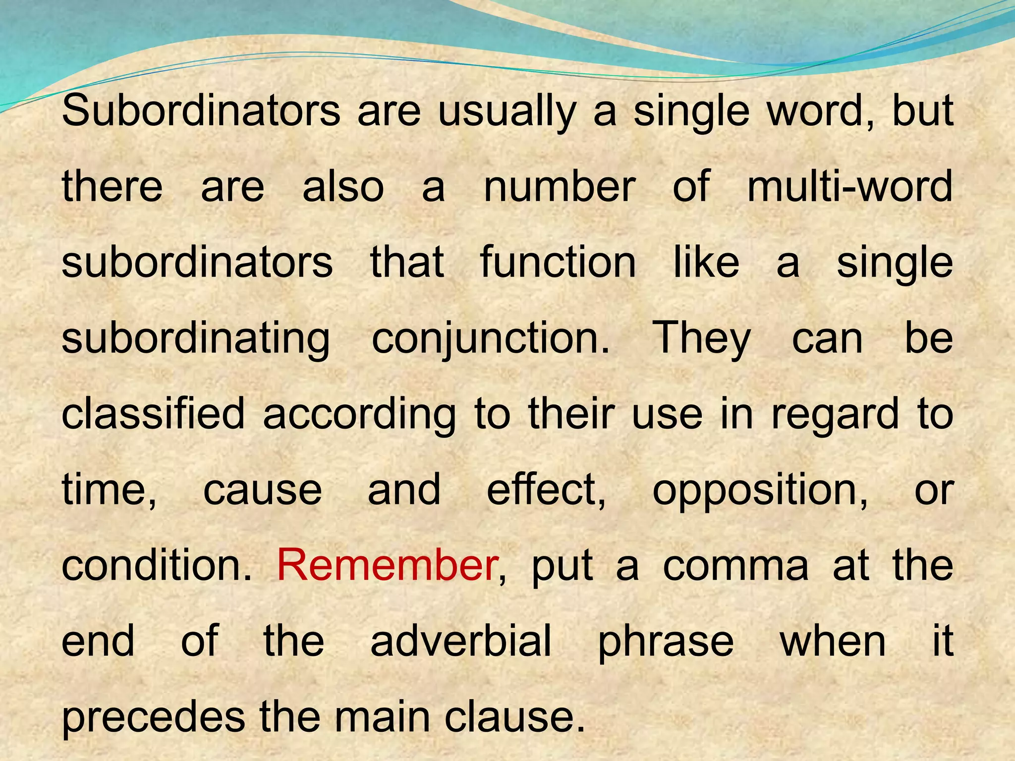2. coordinating conjunctions | PPTX