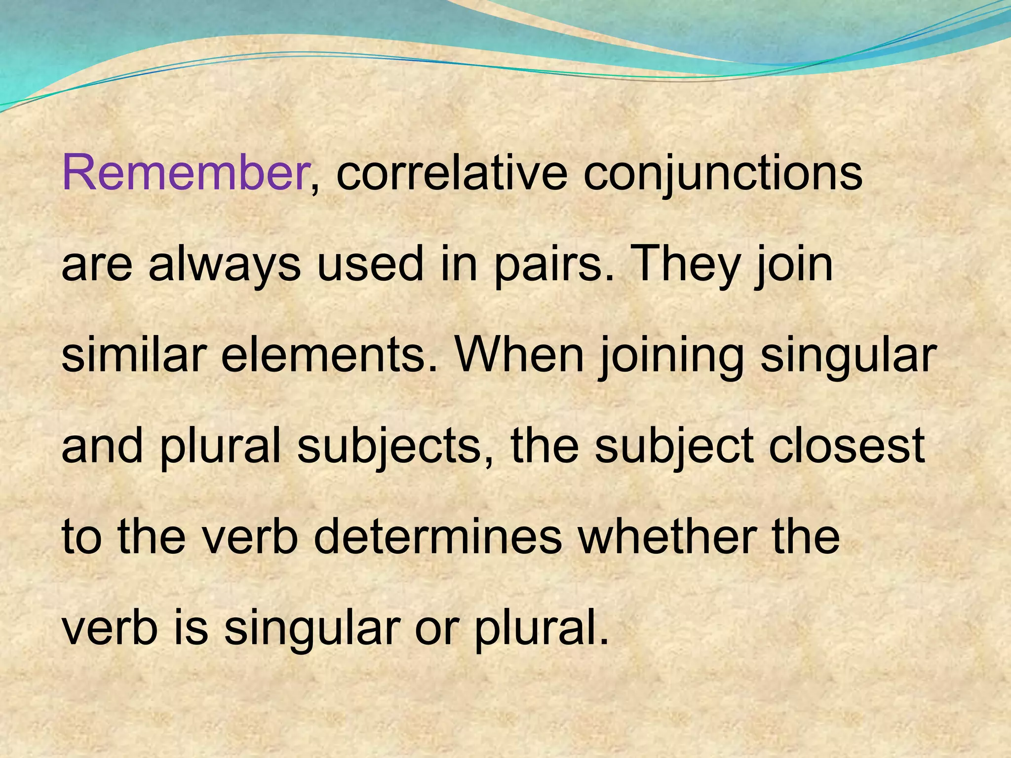2. coordinating conjunctions | PPT