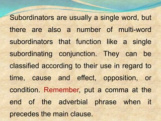 2. coordinating conjunctions | PPT