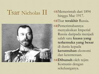 Sejarah STPM: 2.1 Institusi Pemerintahan (China & Russia abad ke 16-20 ...