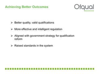 Regulation in balance: an update for awarding organisations | PDF